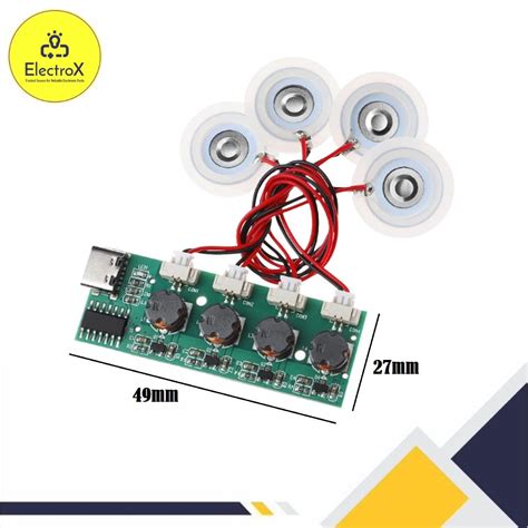 Humidifier Dc 5v 4 Spray Usb Module Diy Electroxbd