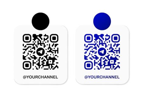 Qr код Telegram значок Telegram Qr плоский цветной Qr код для вашего