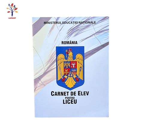 Carnet De Elev Liceu Cumpără Acum Caiete Gama Econom De La Luvshopro