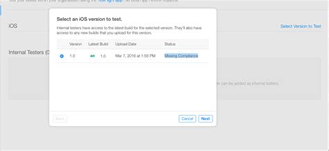 How To Solve Missing Compliance Status In Testflight And Invites Not Coming To Testers By Adam