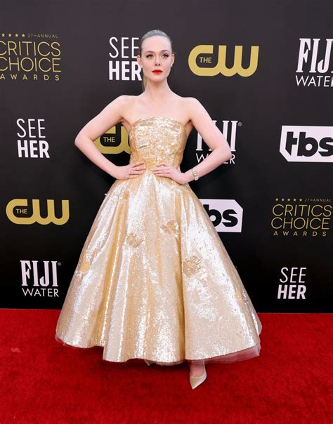 Elle Fanning 2022 Critics Choice Awards • Celebmafia
