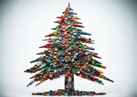 Premium Ai Image A Creative Composition Featuring A Mini Christmas