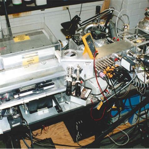 Top View Of The Preparative Mass Spectrometer Electrospray Ion Source