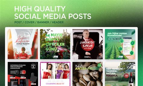 High Quality Social Media Posts By Onurarca Fiverr