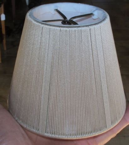 String Lamp Shades Wrapped With Silk Cord