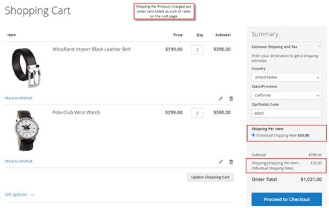 Magento 2 Shipping Per Product Product Wise Shipping Rate