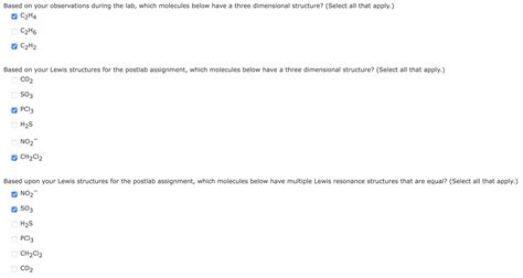 Solved Based On Your Observations During The Lab Which