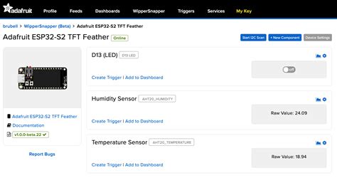 WipperSnapper No Code IoT Platform Now Works With Adafruit ESP32 S2 TFT