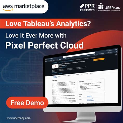 useready on linkedin pixelperfect tableaucloud awsmarketplace