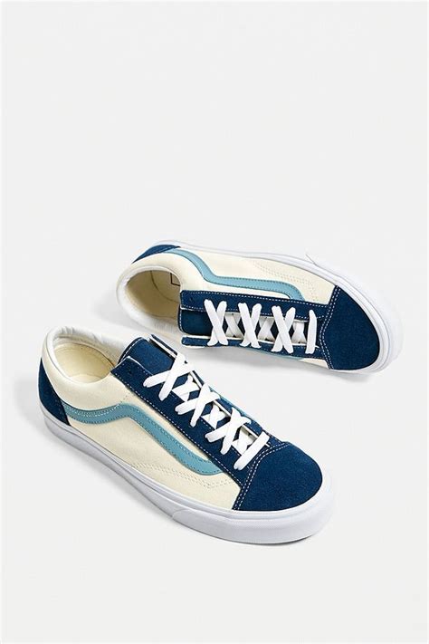 Vans Retro Sport Style 36 Gibraltar Sea And Cameo Blue Trainers Sport