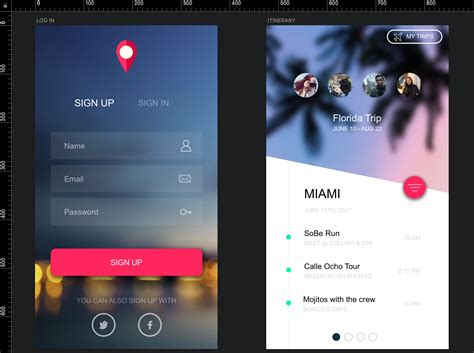 4 sketch visual design exercise this ironhack prework exercise was a… by elise gherlan medium