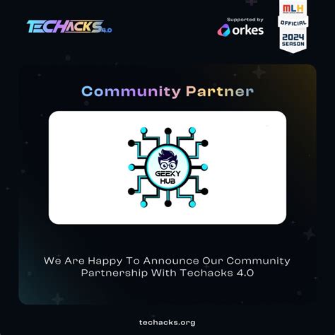 Geeky Hub Community On Linkedin Techacks4 Mlh Hackathon Community Github