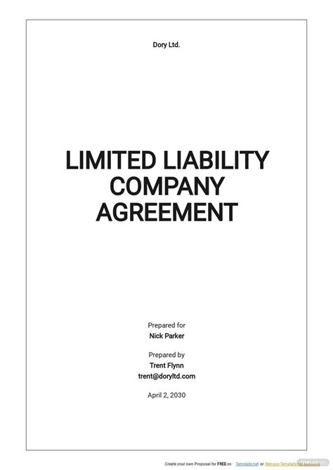 Limited Liability Company Definition Examples And Forms