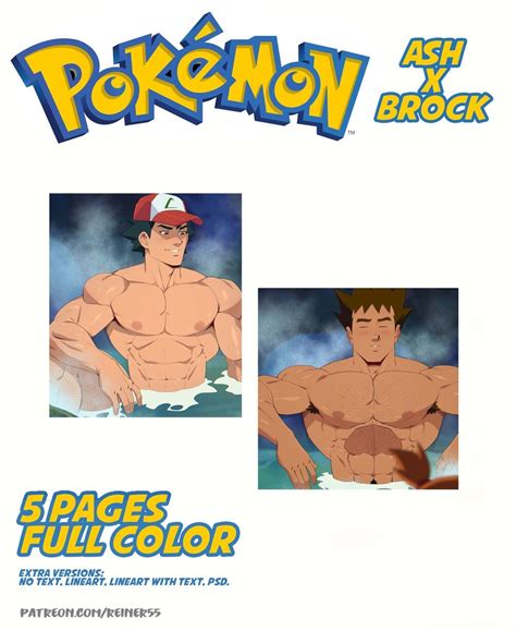 Pokemon Comic Ash X Brock