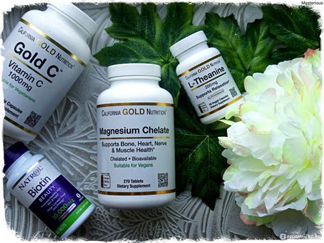 Витамины California Gold Nutrition Хелат магния, 210 мг - «Витамины ...