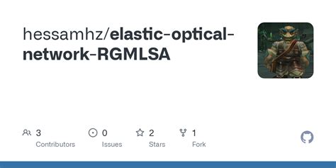 Github Hessamhzelastic Optical Network Rgmlsa