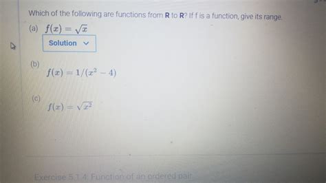 Solved How Can I Tell If B Is A Function And What Would Its Chegg Com