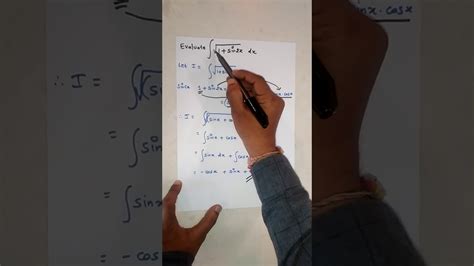 Integration Example 4 Applied Mathematics Youtube