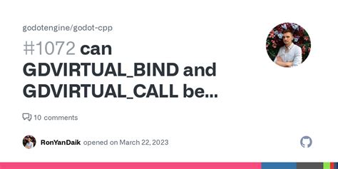 Can GDVIRTUAL BIND And GDVIRTUAL CALL Be Added To The Lib Issue