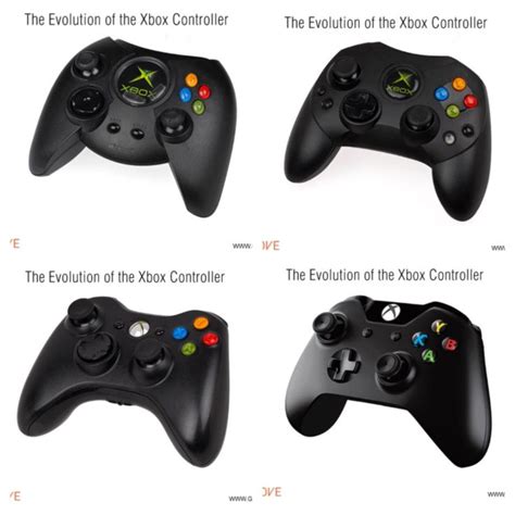 Evolution Of The Xbox Controller Xbox Controller Retro Gadgets Xbox