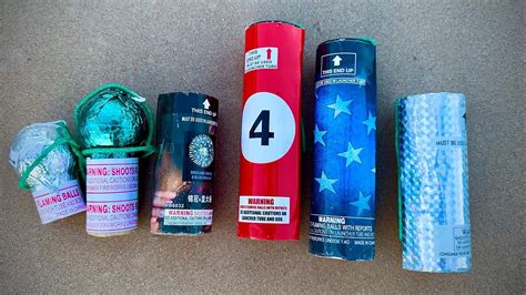 Comparing Loud Firework Shells Youtube