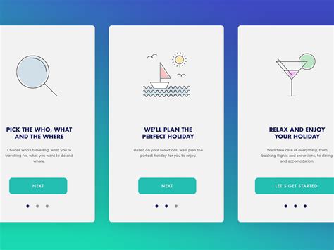 Dribbble Daily Ui Onboarding Dribbble By Sam Gardiner