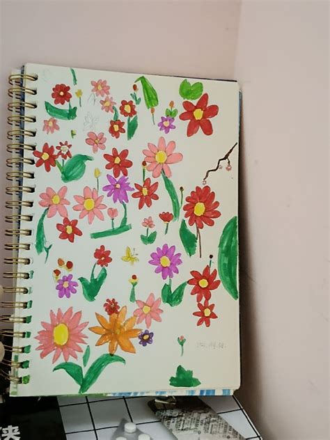 我想让我的本子里开出花来范大峡 站酷zcool