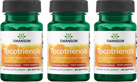 Swanson Deltagold Tocotrienols Annatto Tocotrienols