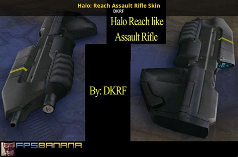 Halo Reach Assault Rifle Skin Mod For Halo Combat Evolved Halo Mods