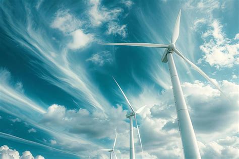Renewable Energy Solar And Wind Energy The Future Is Green Premium Ai Generated Image