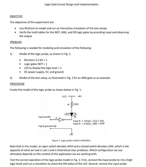 Solved OBJECTIVE The Objectives Of This Experiment Are Chegg Com