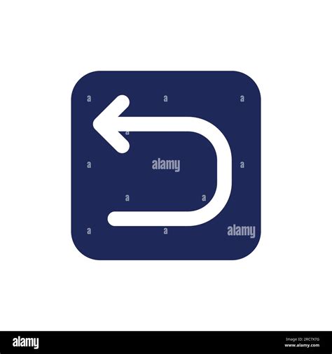 Backward Arrow Black Glyph Ui Icon Stock Vector Image And Art Alamy