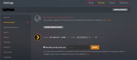 After A System Restart The Web Sever Users And Devices In The Picture Are Missing From My