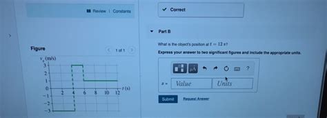 Solved Review Constants Correct Part B What Is The Object S Chegg Com