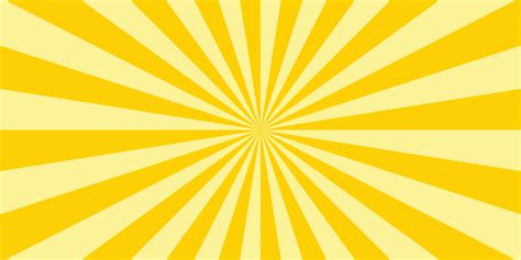 Abstract Explosion Background In Gradient Yellow Color Asian Style