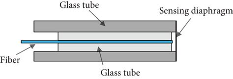 Schematic Structure Of An Extrinsic F P Interferometer Sensor Download Scientific Diagram