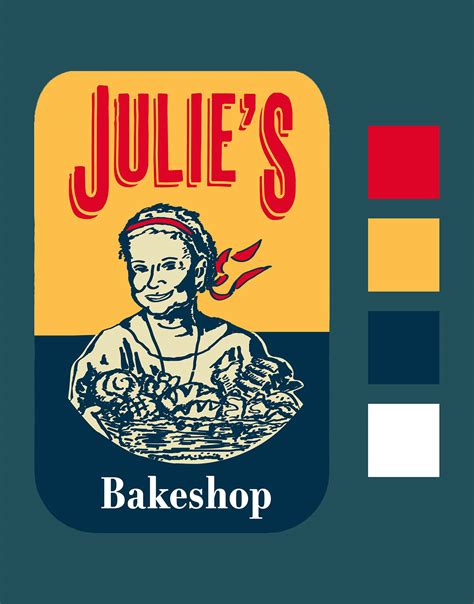 Julies Bakeshop Packaging Redesign And Rebranding Behance