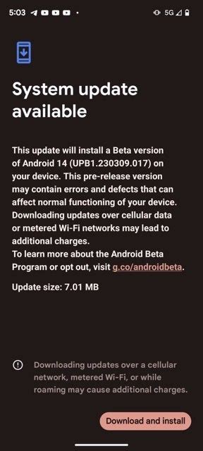 android 14 beta 1 1 patch now available with bug fixes addressing sim