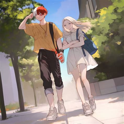 Bnha Oc X Shouto Todoroki Anime Shows Cute Couple Comics Anime Romance