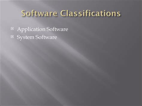 Devices Classification Ppt