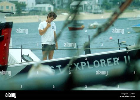 Jul 08 1983 Providence Ri Usa John F Kennedy Jr Aboard The Vast