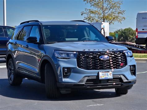 New 2025 Vapor Blue Metallic Ford Explorer St Sport Utility For Sale In