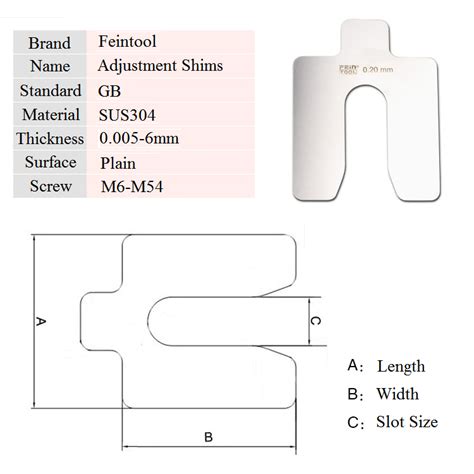 Alignment Shim Assortment Shim