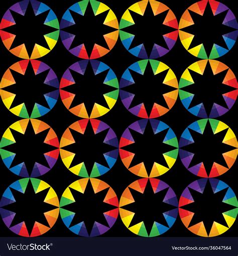 Polygon Pattern Royalty Free Vector Image Vectorstock