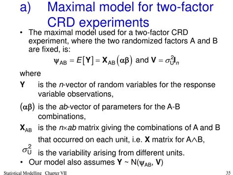 Ppt Vii Factorial Experiments Powerpoint Presentation Free Download Id 783640