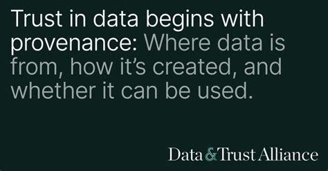 Travis Carpenter On Linkedin The Data And Trust Alliance