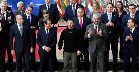 Няма свободна Европа без свободна Украйна каза Зеленски пред лидерите на държавите от ЕС