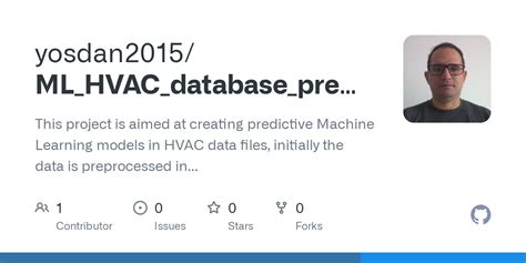 github yosdan2015 ml hvac database prediction this project is aimed