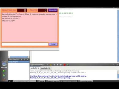 QUdpSocket QT Creator CHAT YouTube