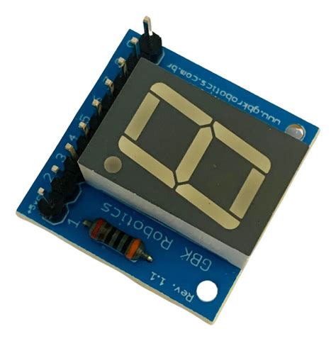 P11 Gbk Módulo Display Anodo Comum 1 Digito Smartcomp Seu Fornecedor Confiável Atendemos
